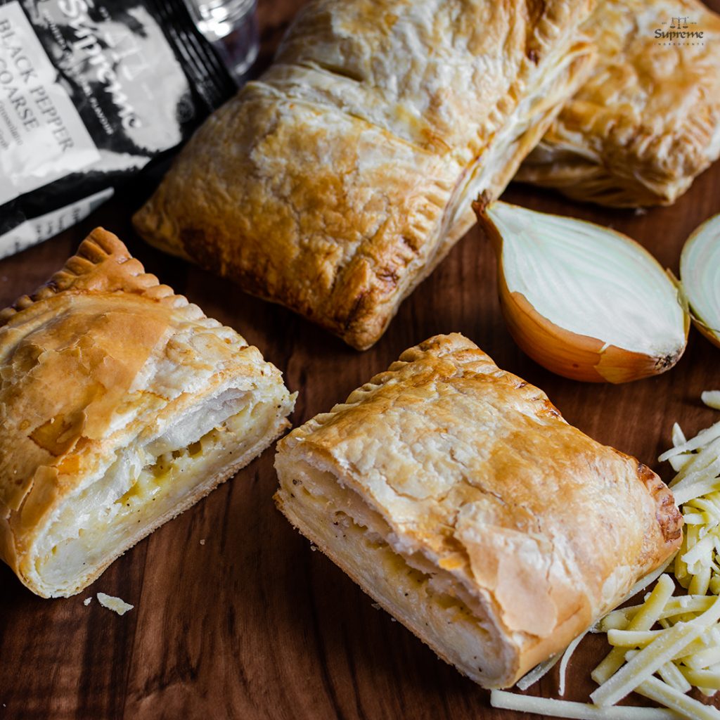 Cheese & Onion Pasty - Supreme Ingredients