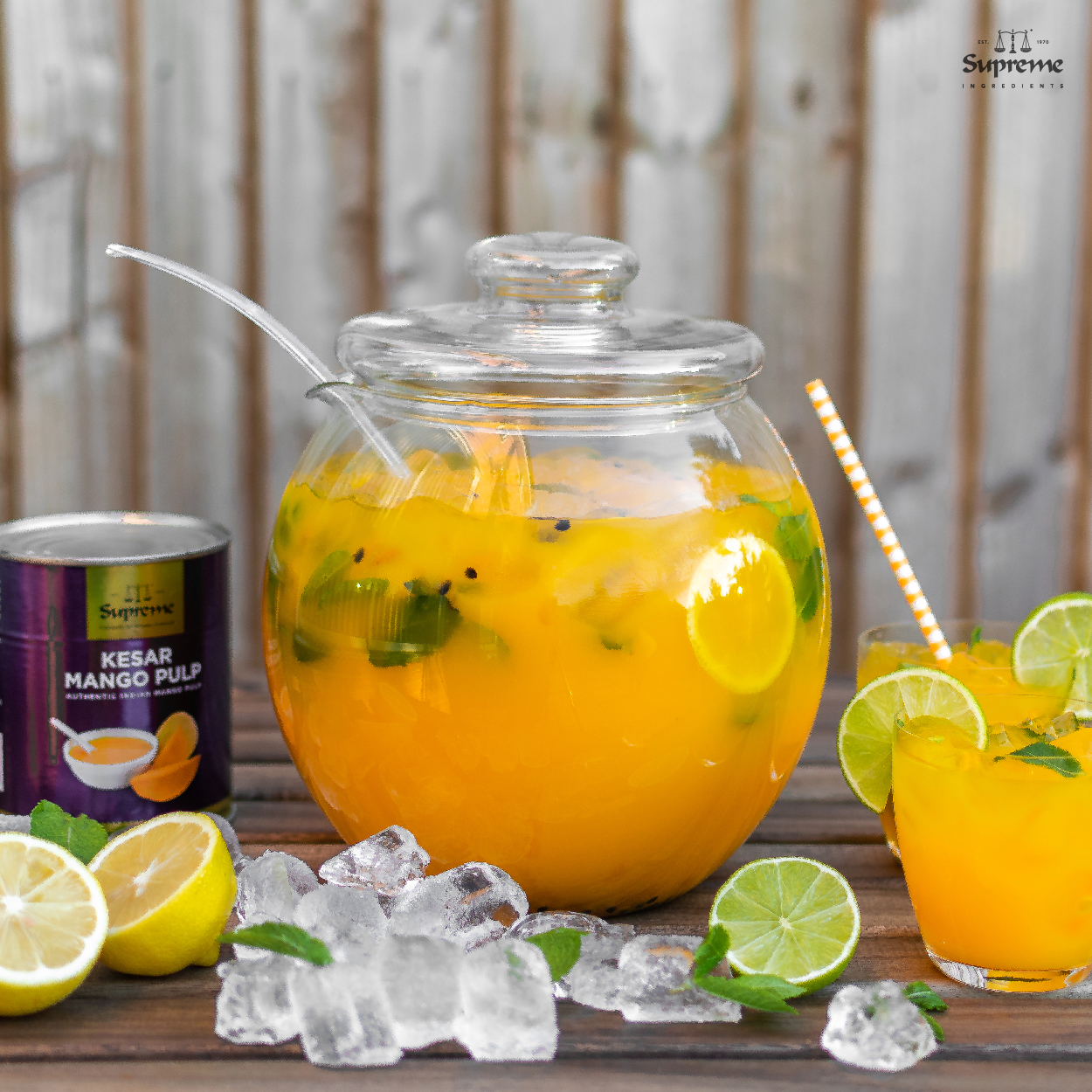 Mango & Passionfruit Mocktail - Supreme Ingredients