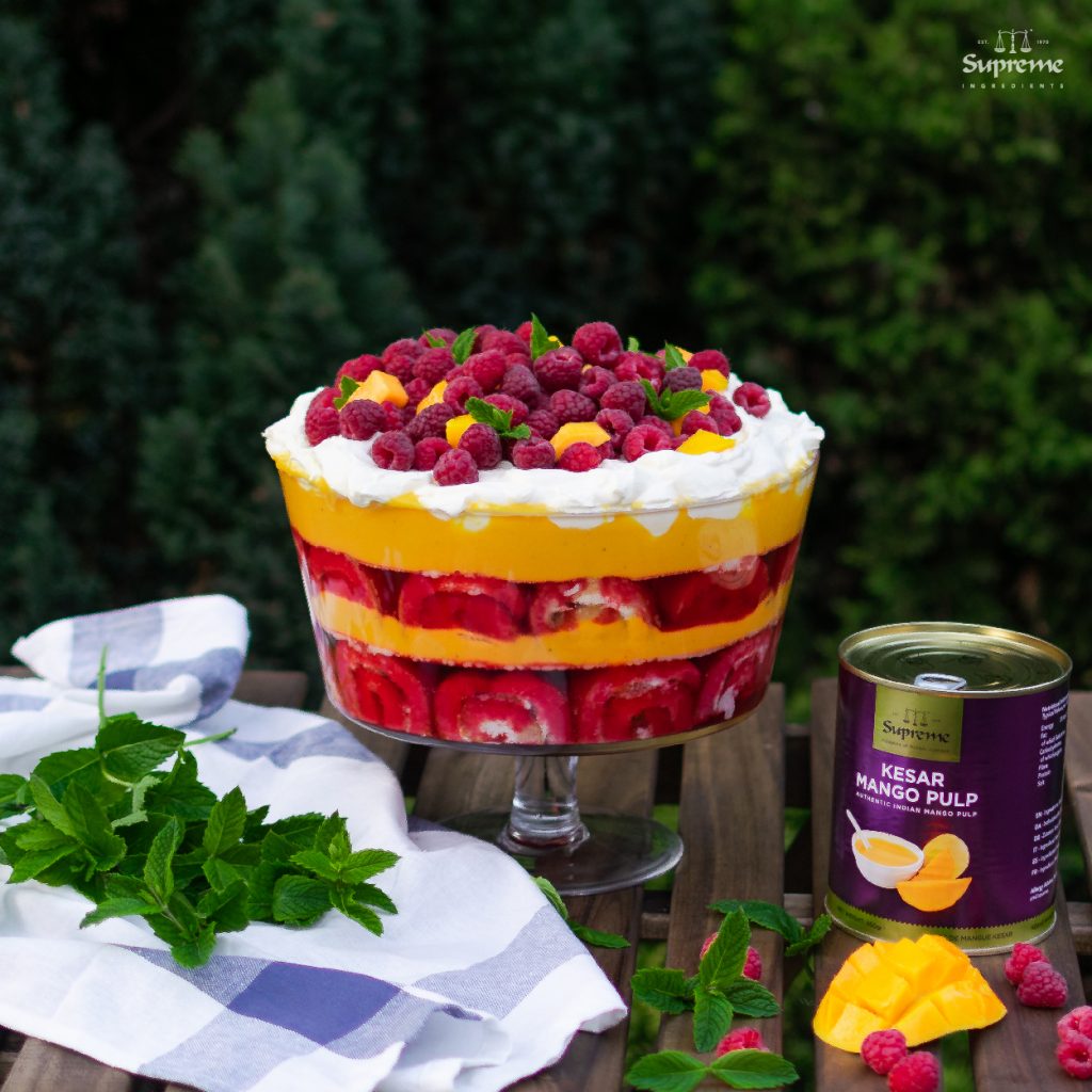 Mango & Raspberry Trifle - Supreme Ingredients